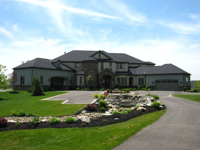 Completed Two Story Homes - Traditional - House Exterior - Columbus ...