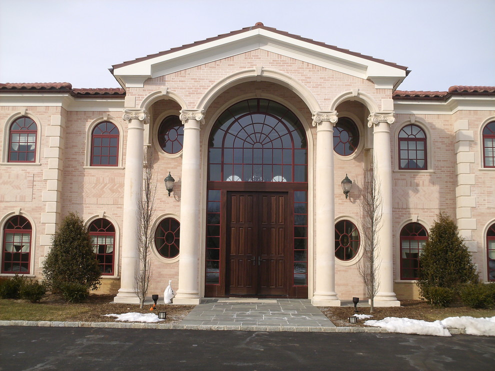 Concrete Columns - Midcentury - Exterior - New York - by Coral Cast ...