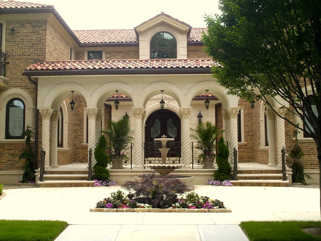 Concrete Columns - Midcentury - Exterior - New York - by Coral Cast ...
