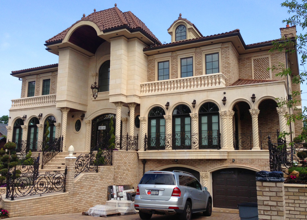 Concrete Columns - Mediterranean - Exterior - New York - by Coral Cast ...