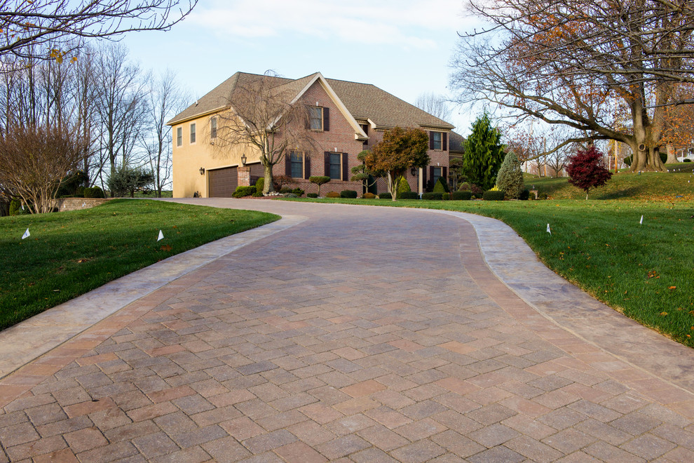 Concrete Paver Driveway - Façade - Wilmington - par DiSabatino ...