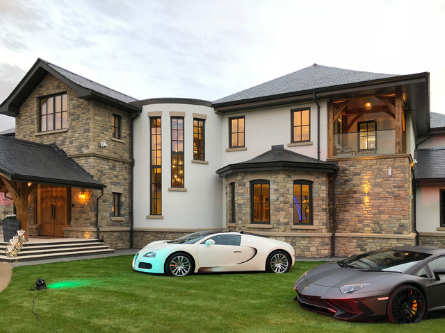 Contemporary British Timberframe Home - Contemporary - House Exterior ...