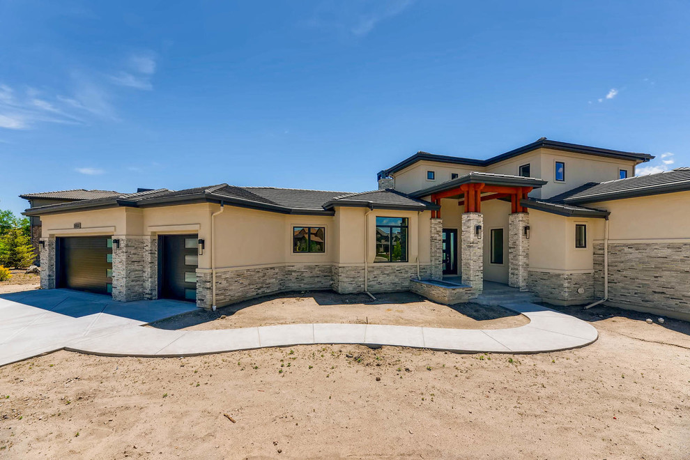 Contemporary Colorado Mediterranean - Contemporary - Exterior - Denver ...