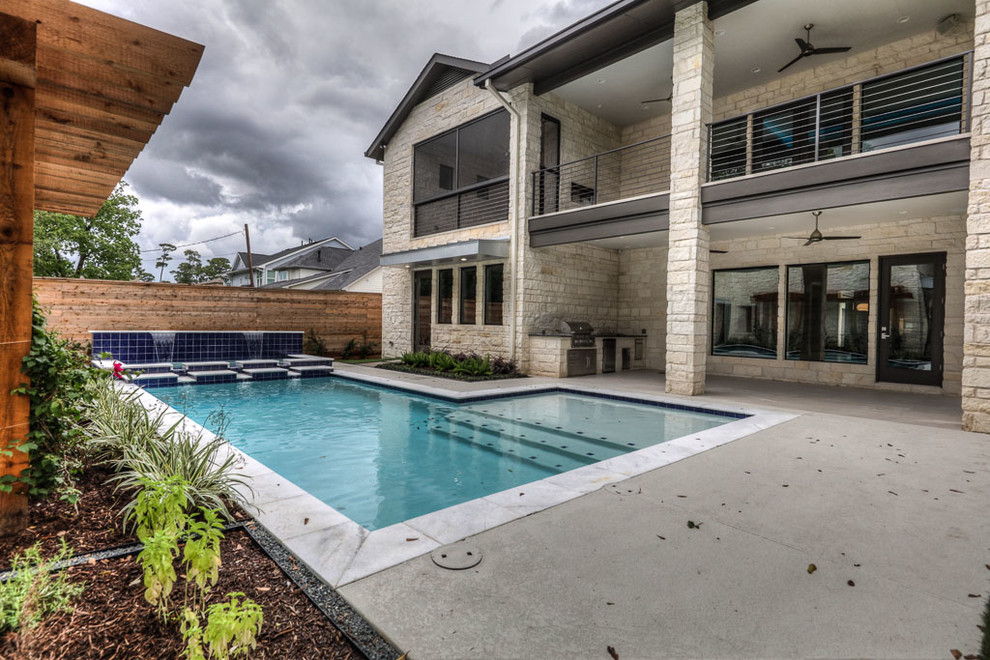 CONTEMPORARY COMPOUND - Contemporary - Exterior - Houston - by Allen ...