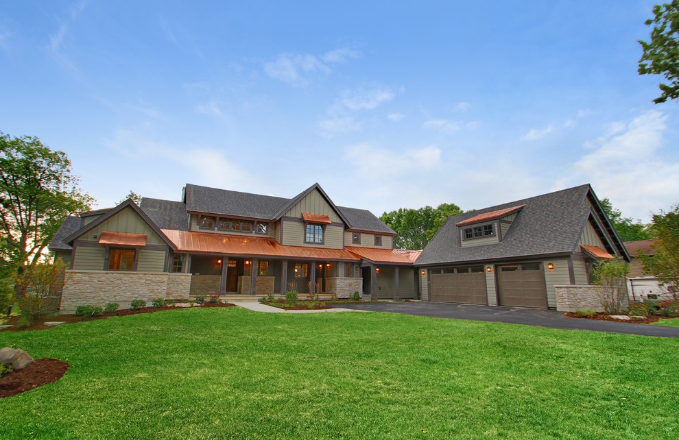 Contemporary Cottage - Farmhouse - Exterior - Chicago - by A. Perry ...