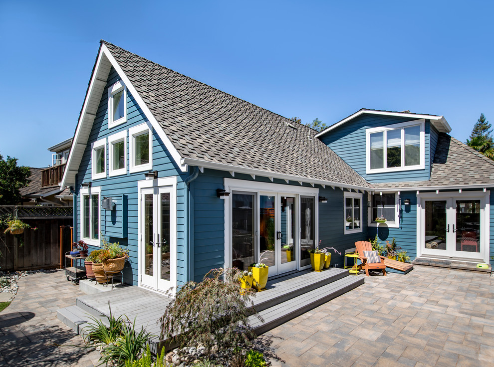 Contemporary Cottage Addition - Farmhouse - Exterior - San Francisco ...