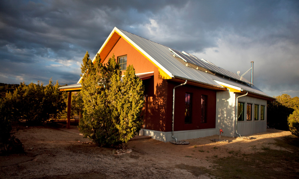 Contemporary Country Home - Contemporary - Exterior - Albuquerque - by ...