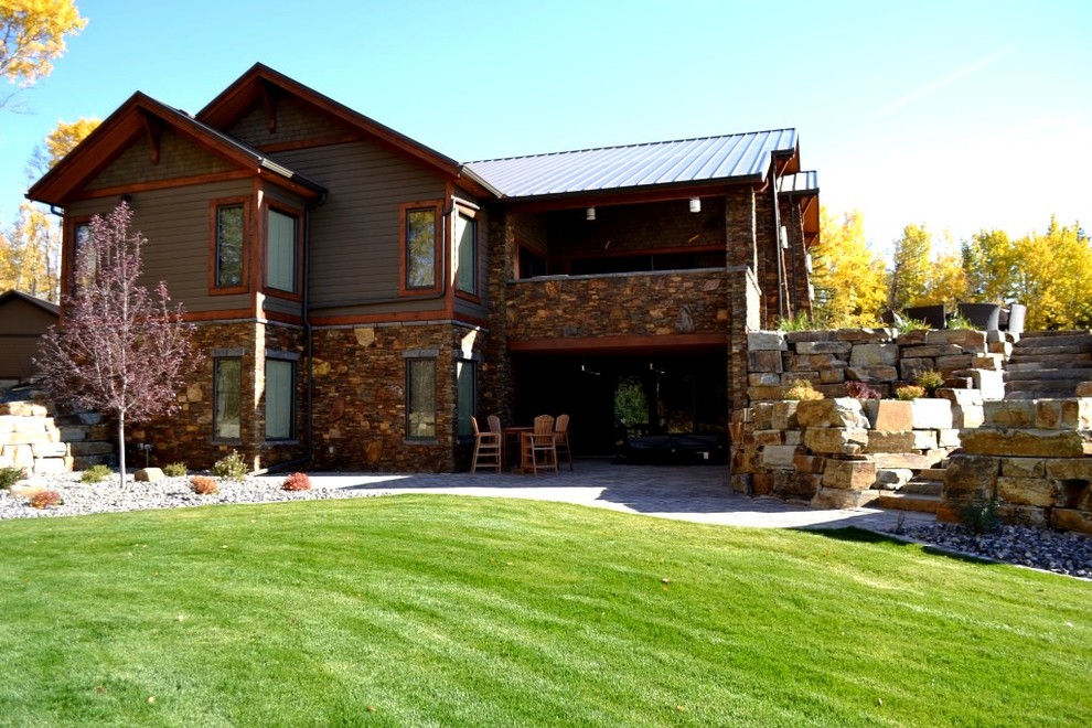 Contemporary Craftsman Bungalow - Rustic - Exterior - Calgary - by ...