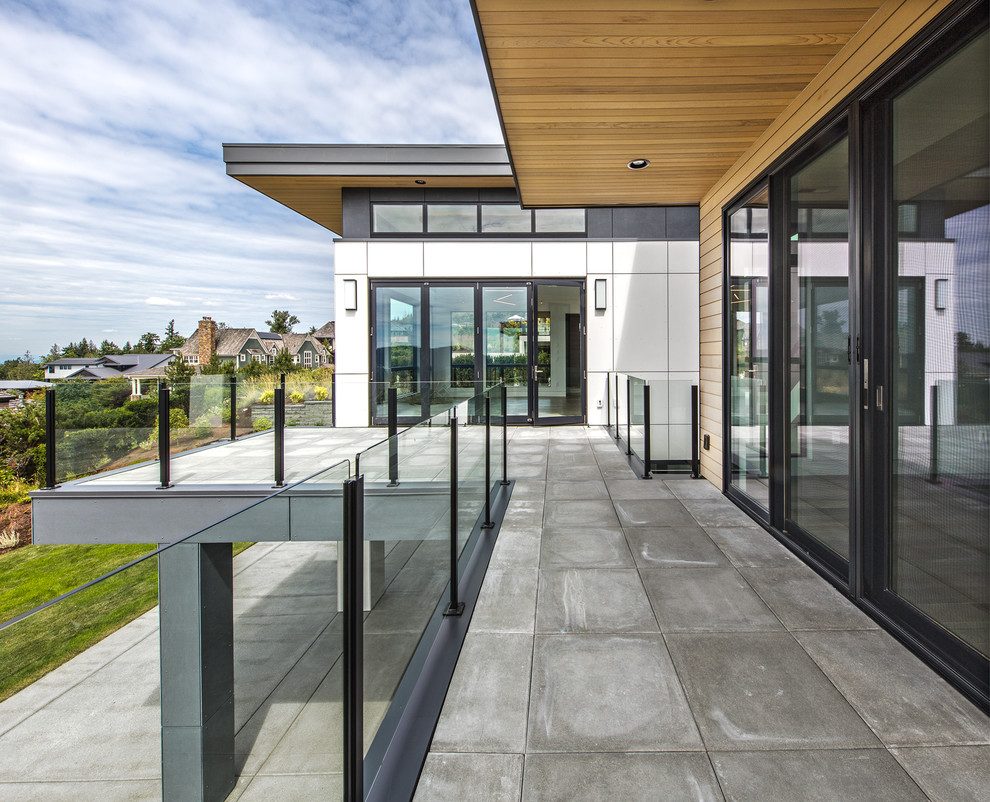 Contemporary Custom Home - Contemporary - Exterior - Seattle - by ...