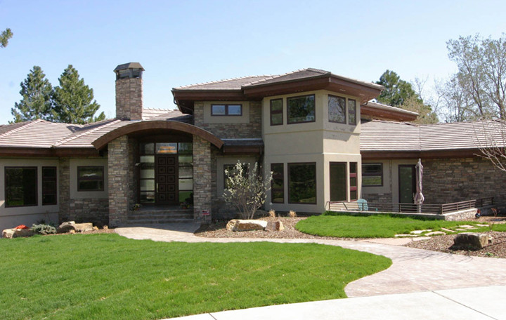 Contemporary Frank Lloyd Wright - Modern - Häuser - Denver - von Haley ...