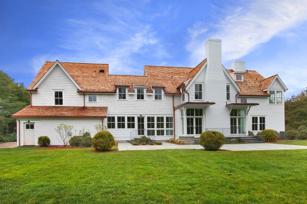 Contemporary Gables Westport, CT - Traditional - Exterior - New York ...