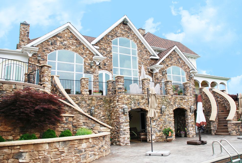 Contemporary Home at the foot of the Blue Ridge Mountains - Traditional ...