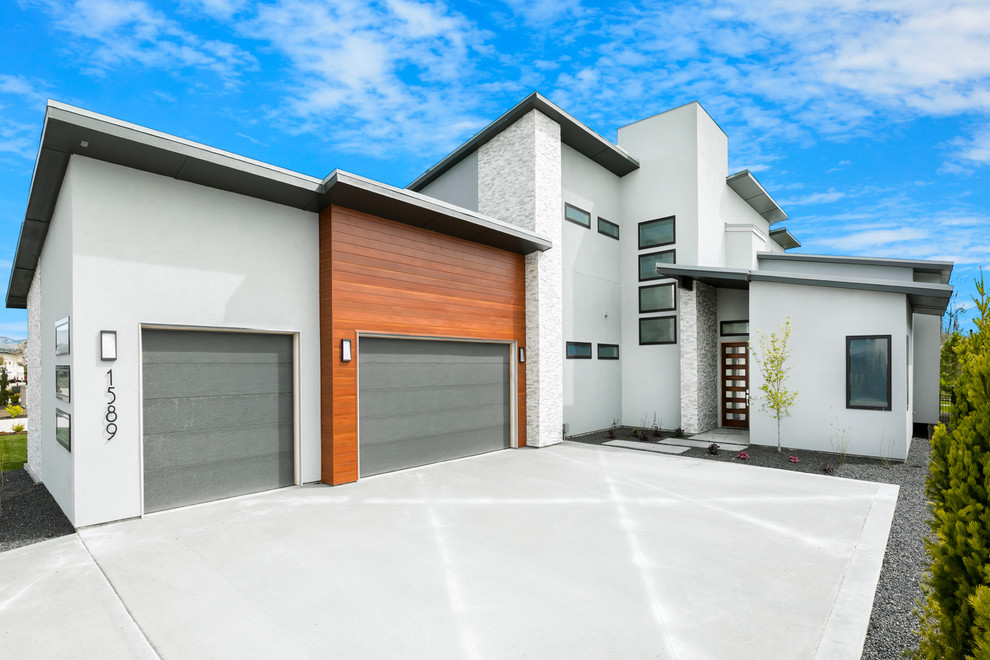 Contemporary Home Build - Contemporary - Exterior - Boise - by Solitude ...