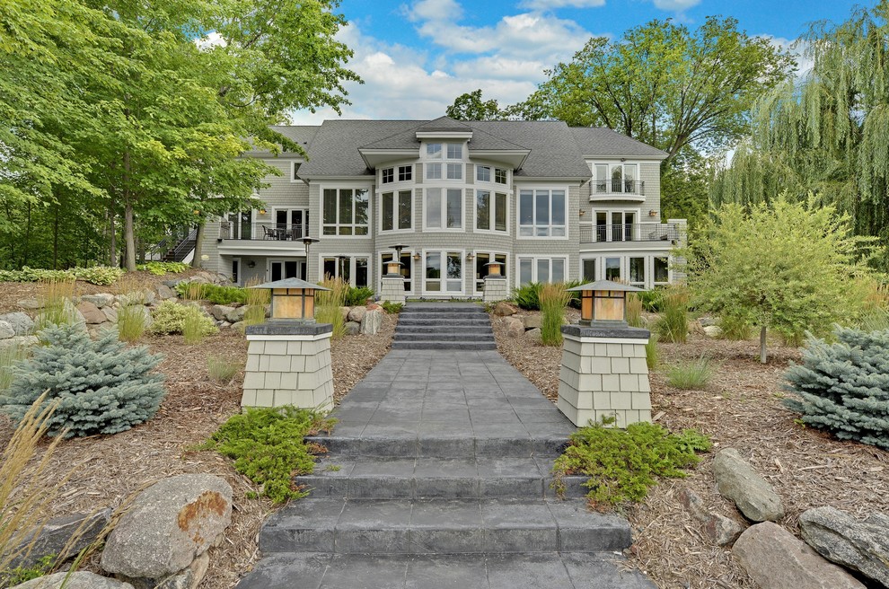 Contemporary in Deephaven - Traditional - Exterior - Minneapolis - by ...