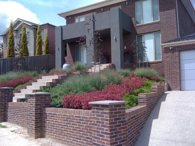 Contemporary Native Australian Garden - Contemporary - Exterior ...