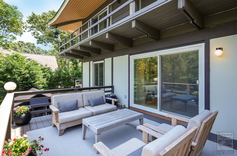 Contemporary Patio Door and Sliding Window - House Exterior - Newark ...