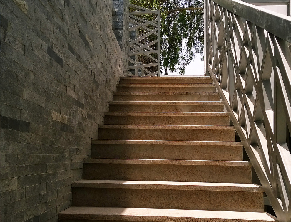 Contemporary Renovated Residential Villa Elevations - Contemporary ...