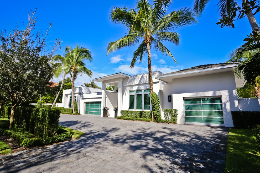 Contemporary South Florida Home - Tropical - Exterior - Miami - by Tony ...
