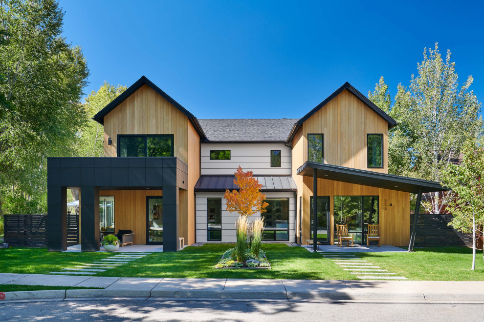 contemporary southside duplex - Modern - Exterior - Denver - by AXIS ...