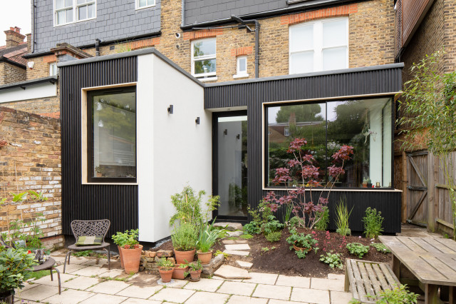Contemporary Timber Clad rear extension - Scandinavian - House Exterior ...