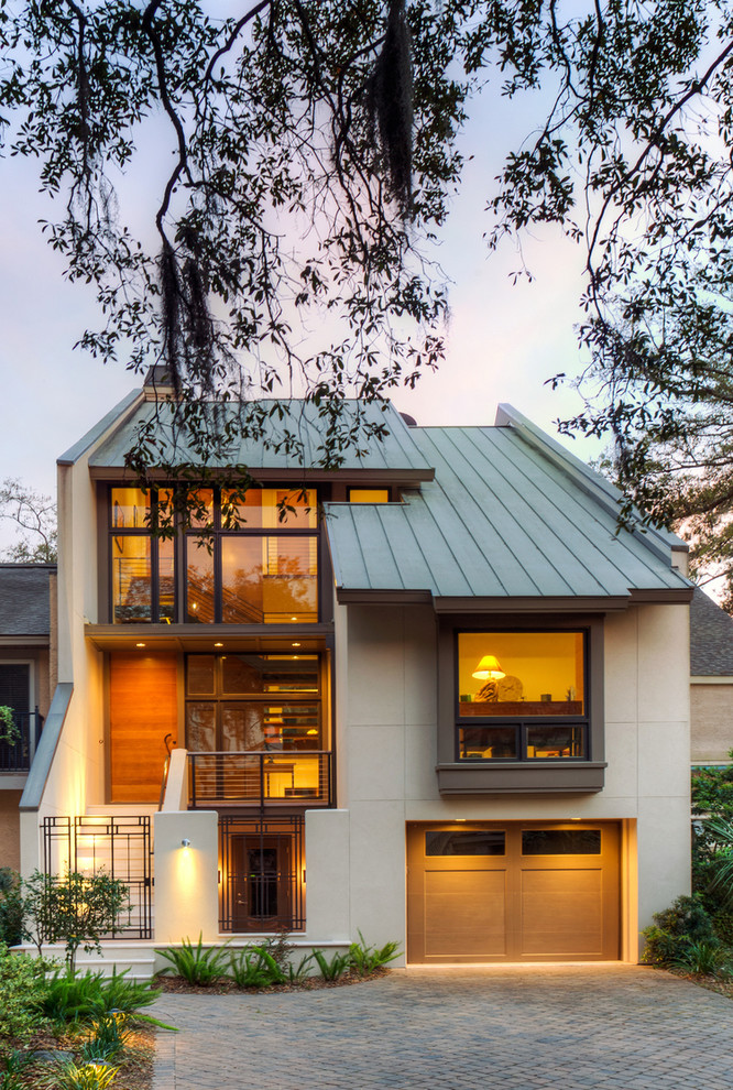 Contemporary Townhouse - Contemporary - Exterior - Other - by Parker ...