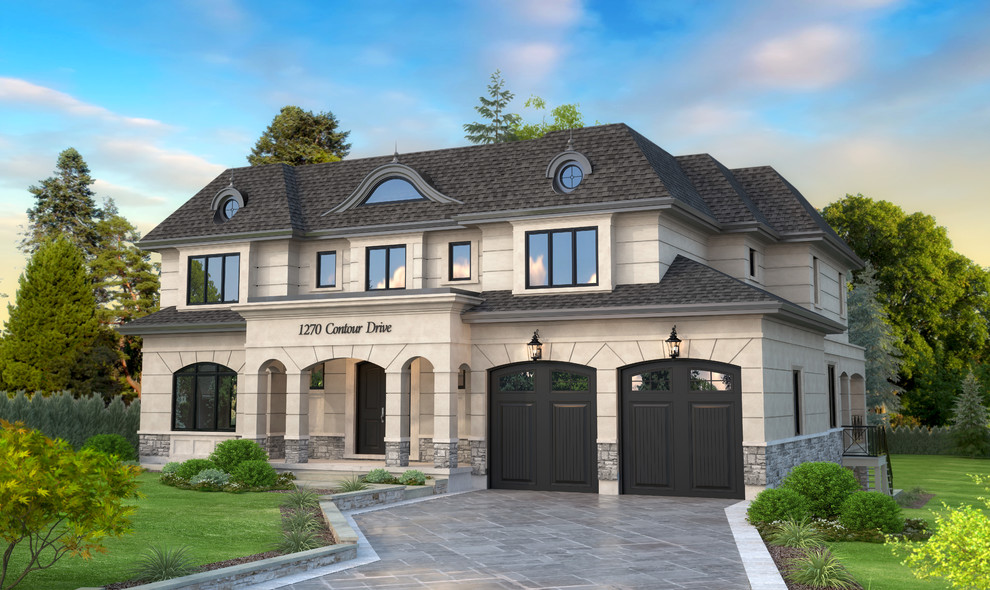 Contour Drive, Mississauga - Mediterranean - Exterior - Toronto - by ...