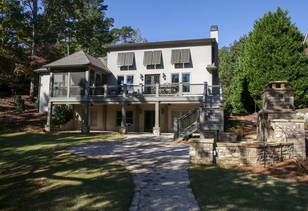 Cool and Contemporary Color Palette - Exterior - Atlanta - by 5th ...