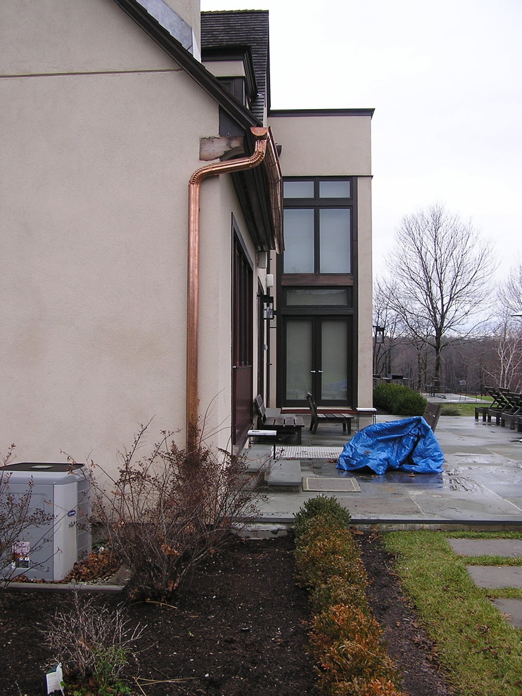 Copper Gutters - Traditional - Exterior - New York - by The Brothers ...