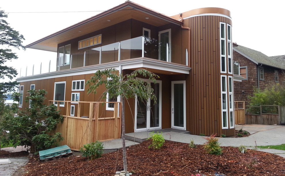 Copper House - Modern - Exterior - Seattle - by Pacific Home Source LLC ...