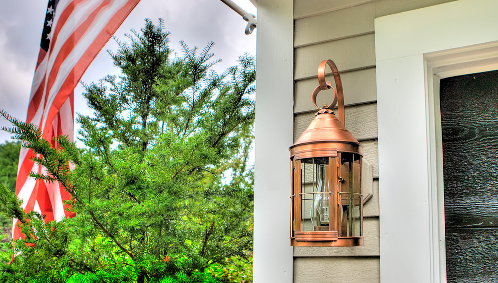 Copper Wall Lanterns - Rustic - Exterior - Philadelphia - by Copper ...
