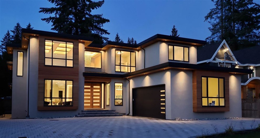 Coquitlan Home - Contemporary - Exterior - Vancouver - by Eaton Home Designs Ltd | Houzz