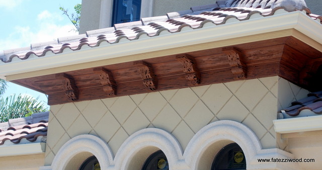 Exterior Corbels And Trim PVC Corbels & Brackets Durable Water