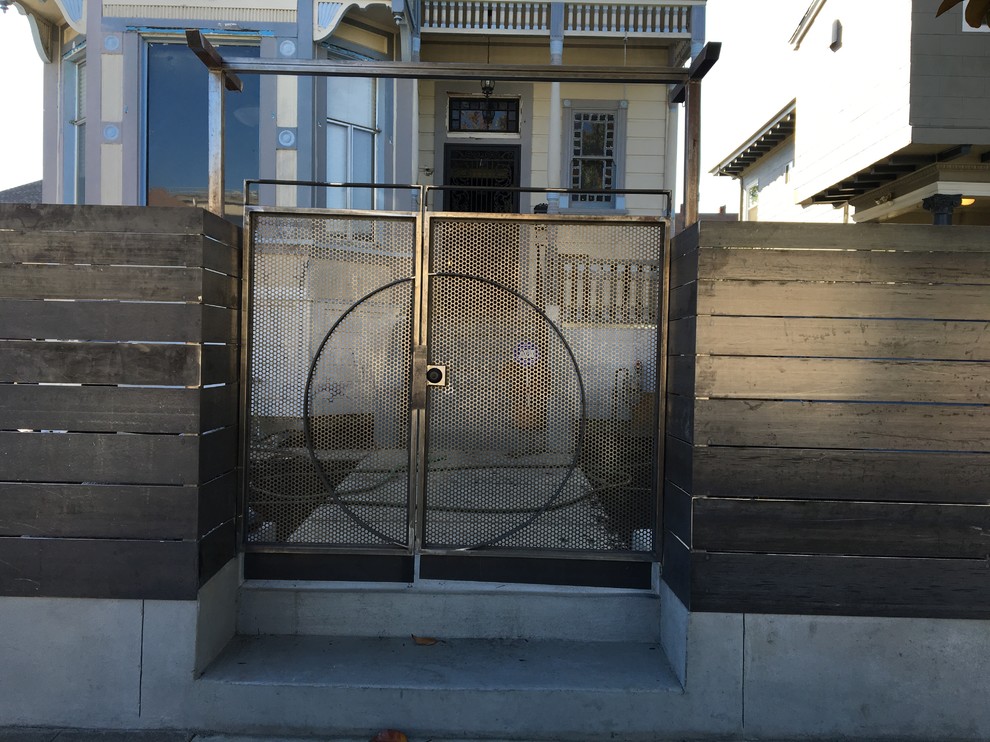 Core ten Gates and fence - Victorian - Exterior - San Francisco - by ...