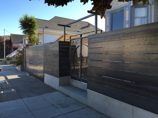 Core ten Gates and fence - Victorian - House Exterior - San Francisco ...