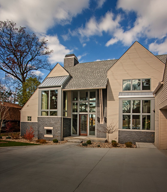 Corey Lake Modern - Contemporary - House Exterior - Chicago - by HELMAN ...