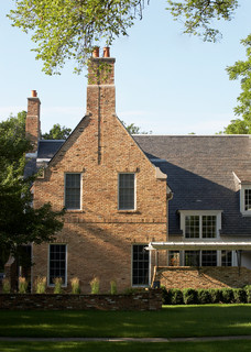 Corner Brick - Traditional - Exterior - Chicago - by Michael Abraham ...