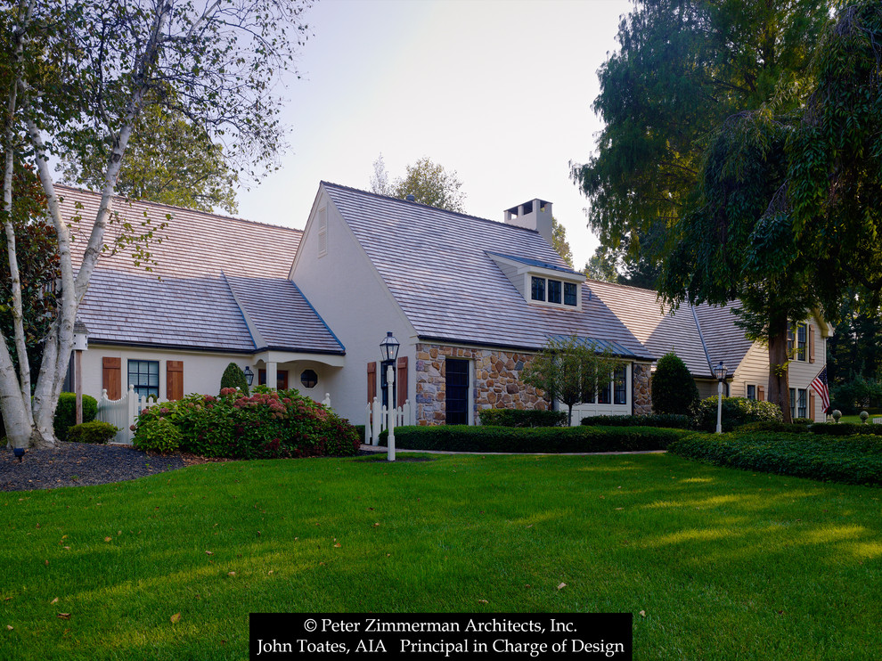 Cottage Addition and Renovation - Radnor, PA - Traditional - Exterior ...