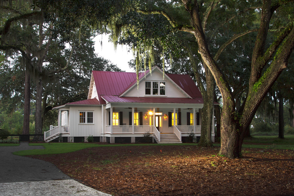 Cottage at Oldfield - Traditional - Exterior - Atlanta - by Allison ...