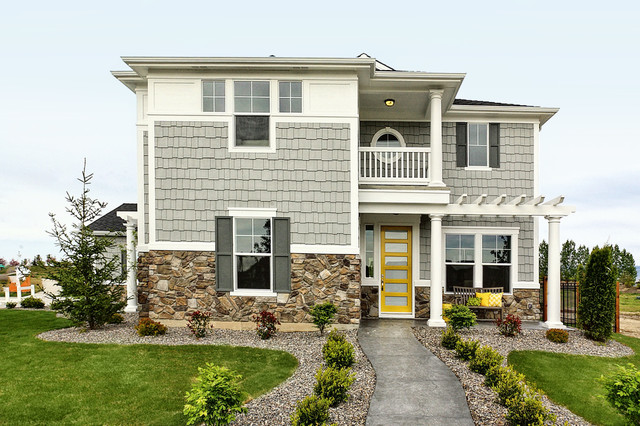 Cottage Style Exterior - Coastal - House Exterior - Boise - by DESIGN ...