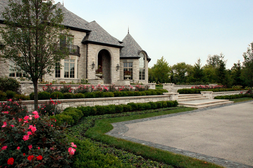 Country Chateau - Traditional - Exterior - Chicago - by Pamela Self ...