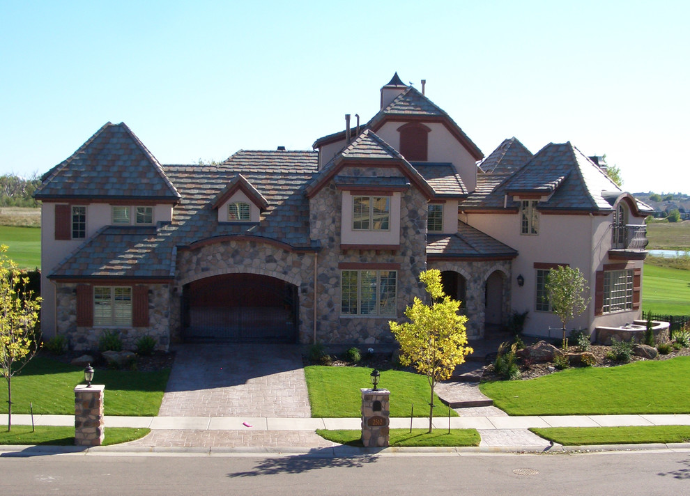 Country French Estate - Traditional - Exterior - Denver - by JKA Design ...