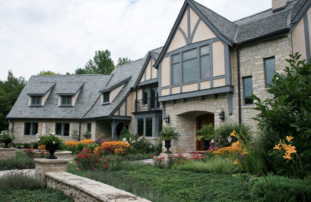 Country French Manor - Traditional - Exterior - Milwaukee - by ...
