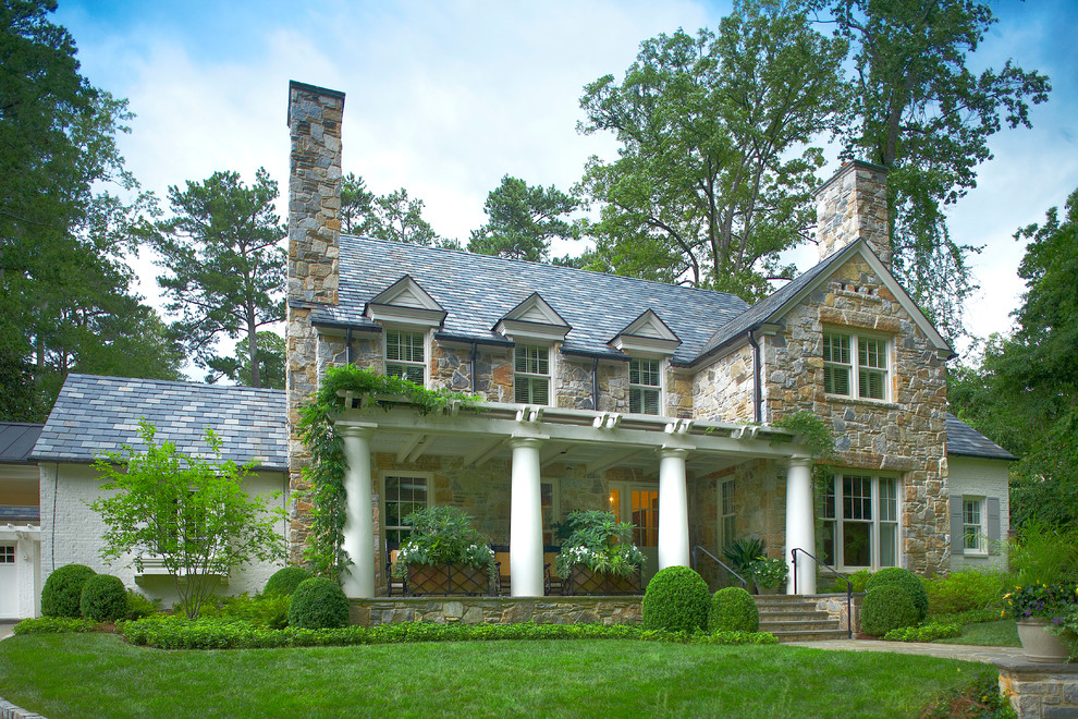 Country Manor - Farmhouse - Exterior - Atlanta - by T.S. Adams Studio ...