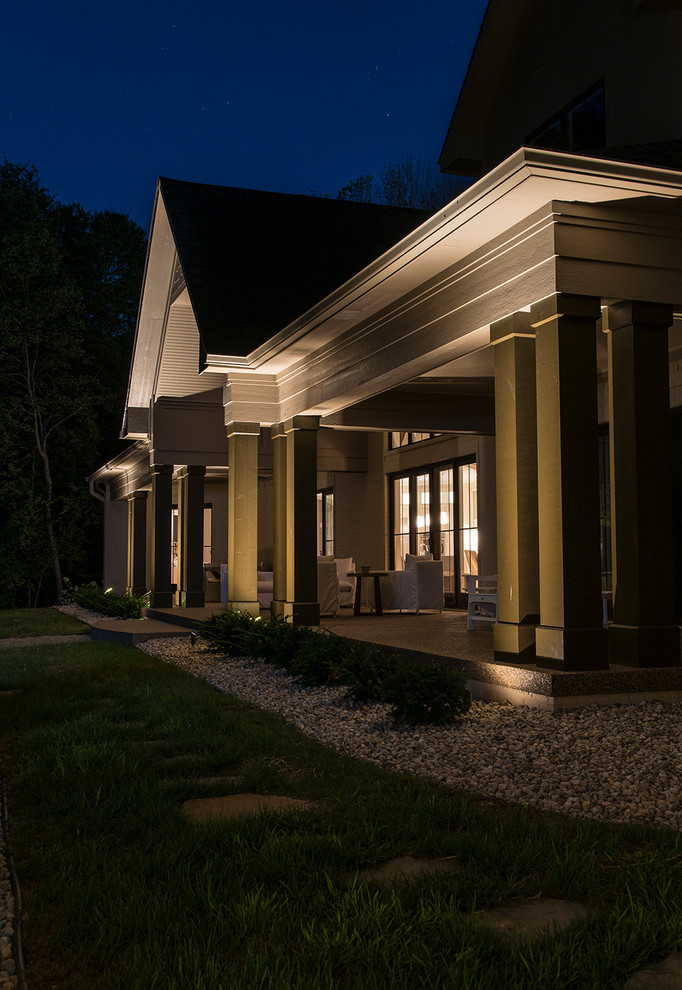 Country ranch home - Transitional - Exterior - Indianapolis - by ...