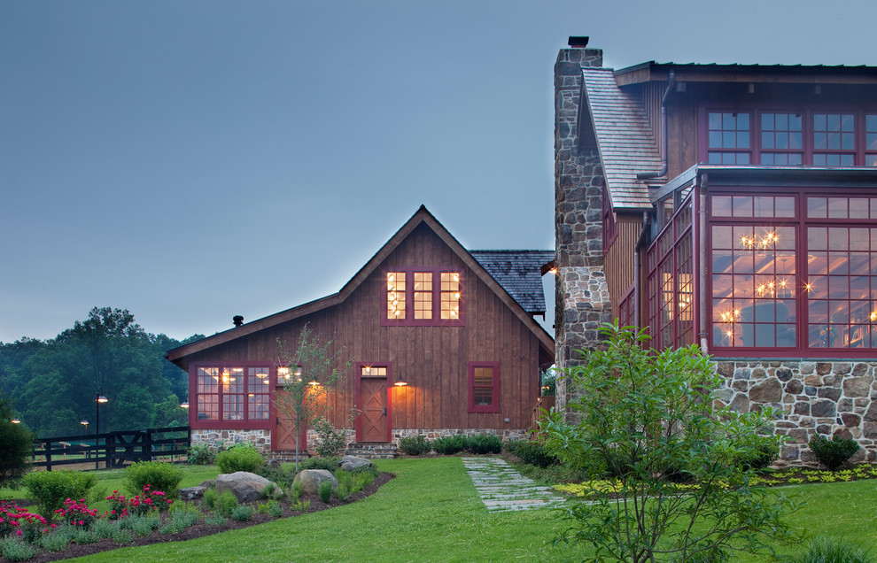 Country Retreat - Farmhouse - Exterior - DC Metro - by Rill Architects ...