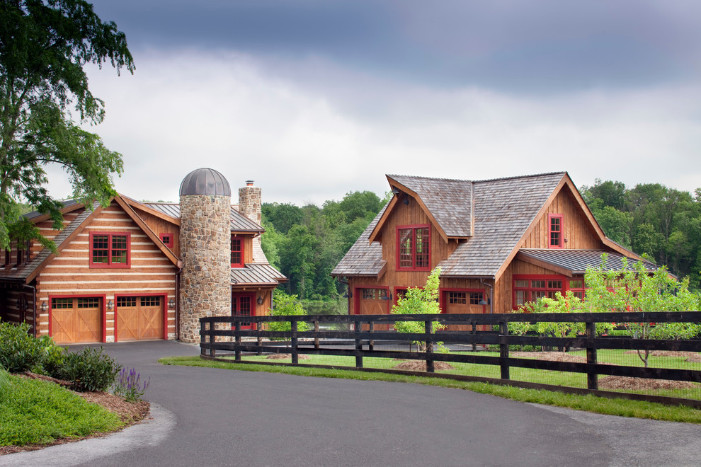 Country Retreat - Farmhouse - Exterior - DC Metro - by Rill Architects ...