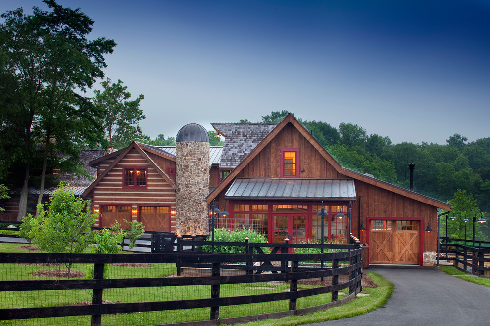 Country Retreat - Farmhouse - Exterior - DC Metro - by Rill Architects ...