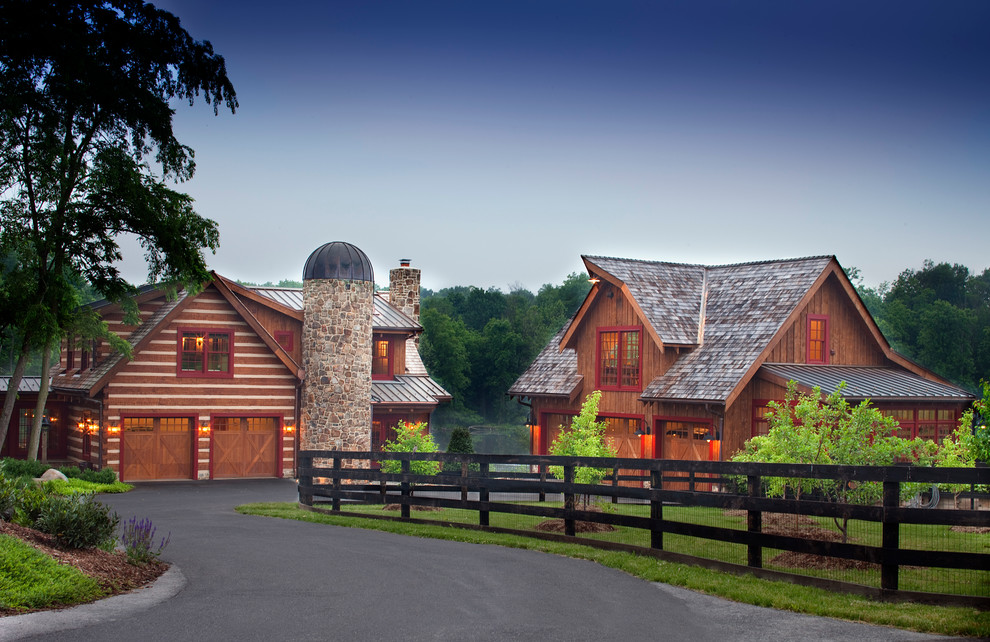 Country Retreat - Farmhouse - Exterior - DC Metro - by Rill Architects ...