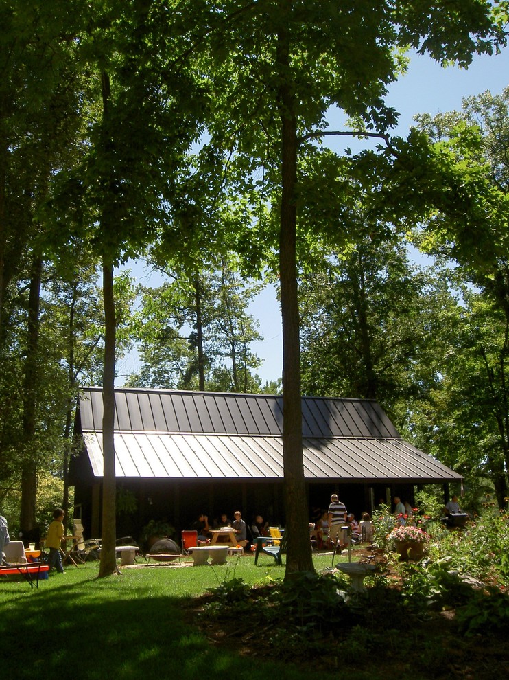 County Line Barn - Contemporary - Exterior - Cincinnati - by Drawing ...