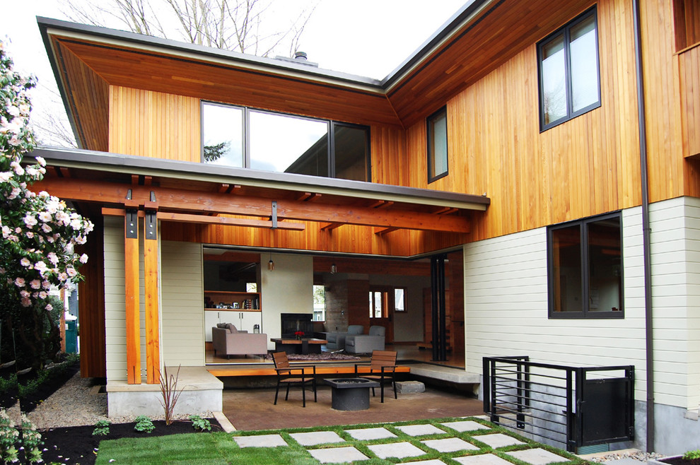 Courtyard - Modern - Exterior - Portland - by GSB design | Houzz